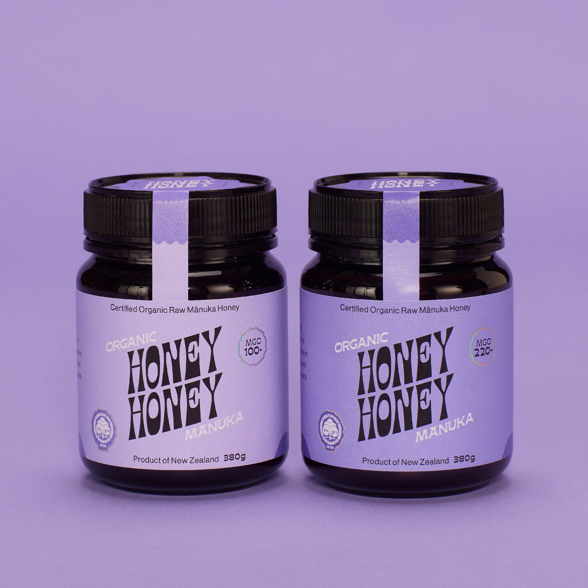 Organic Mānuka Duo – Honey Honey