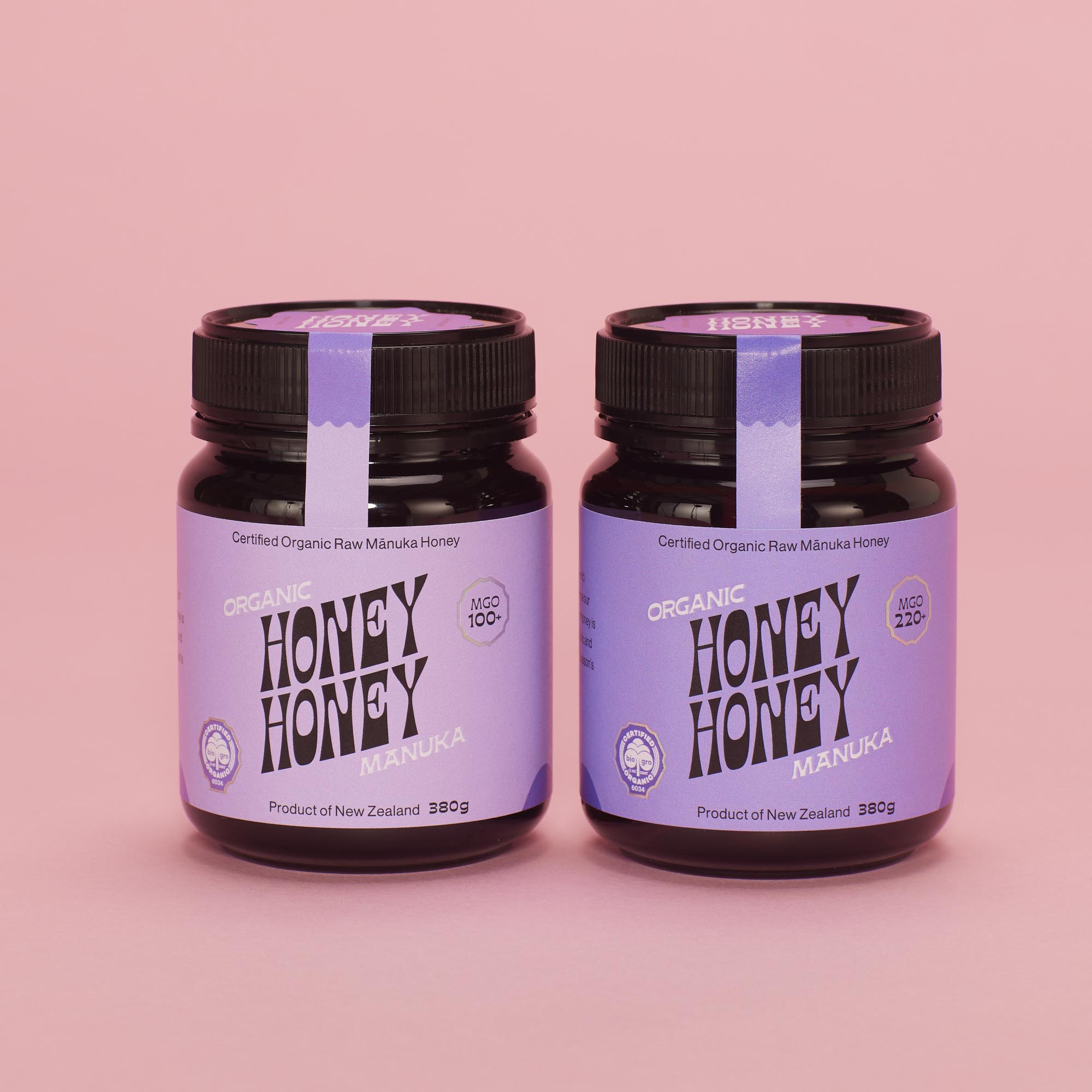 Organic Mānuka Duo Honey Honey 3969